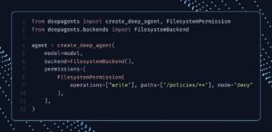 DeepAgents introduces filesystem permissions for secure resource ...